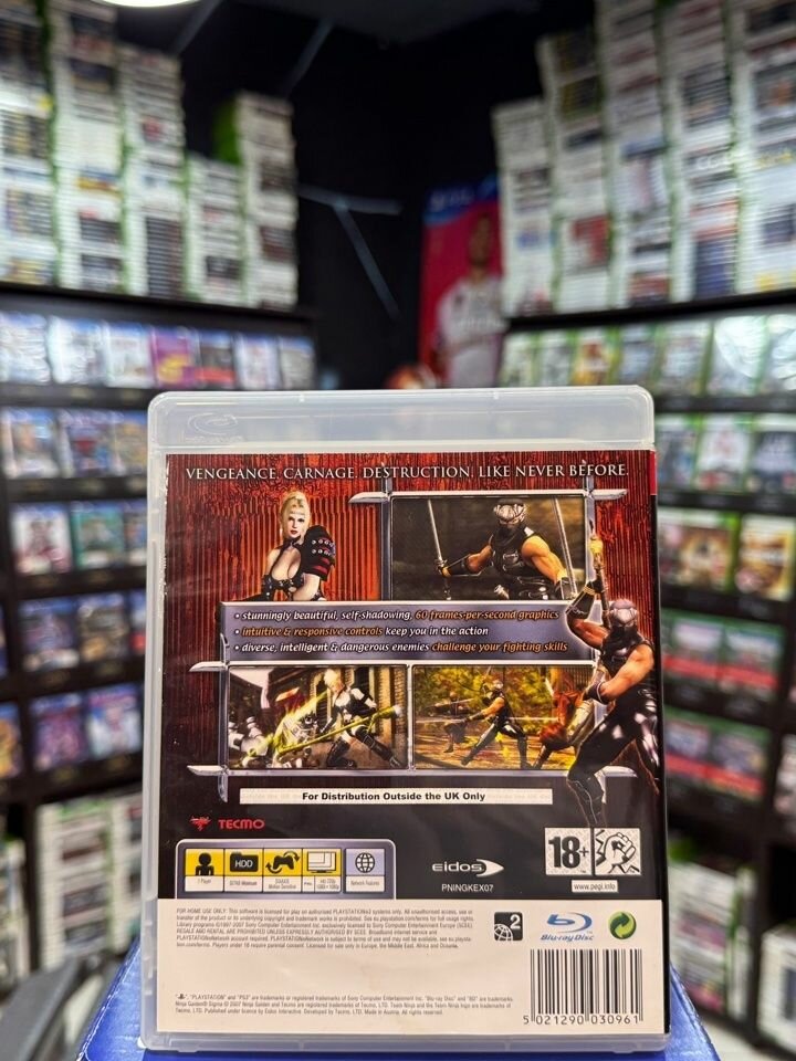 Игра Ninja Gaiden: Sigma PS3 (Box) — фото 1