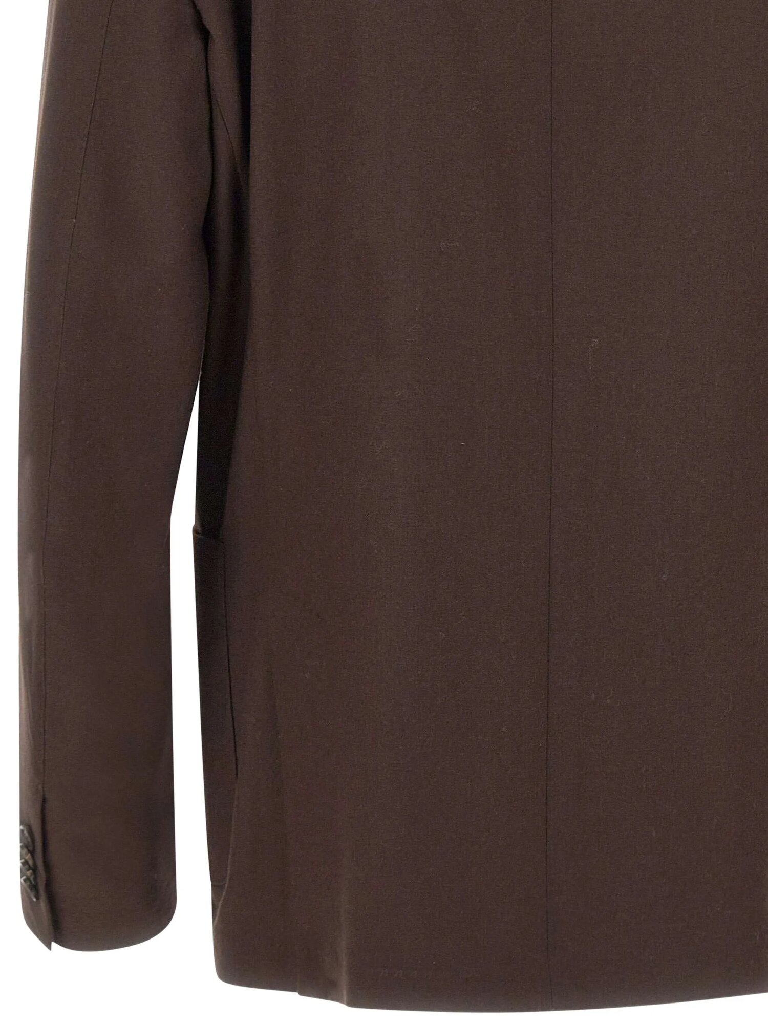 Пиджак Corneliani Two-button patch-pocket blazer, размер 48, коричневый — фото 1