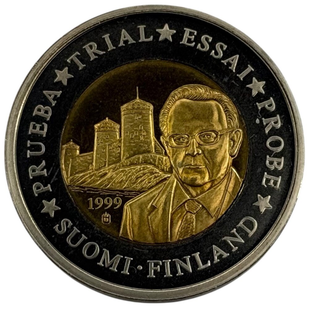 Финляндия 2 евро 1999 г. Specimen (Проба)