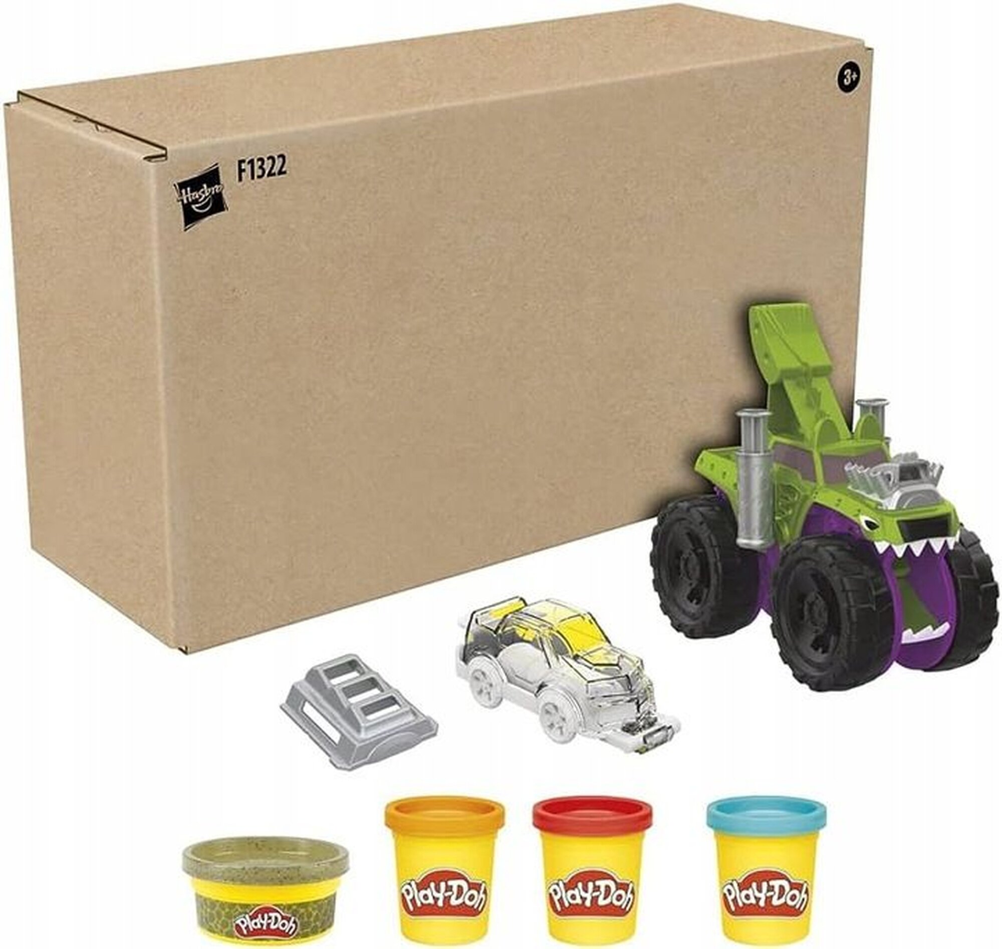 Игровой набор для лепки Play-Doh WHEELS Monster Truck - Монстр-трак - Плей До F1322