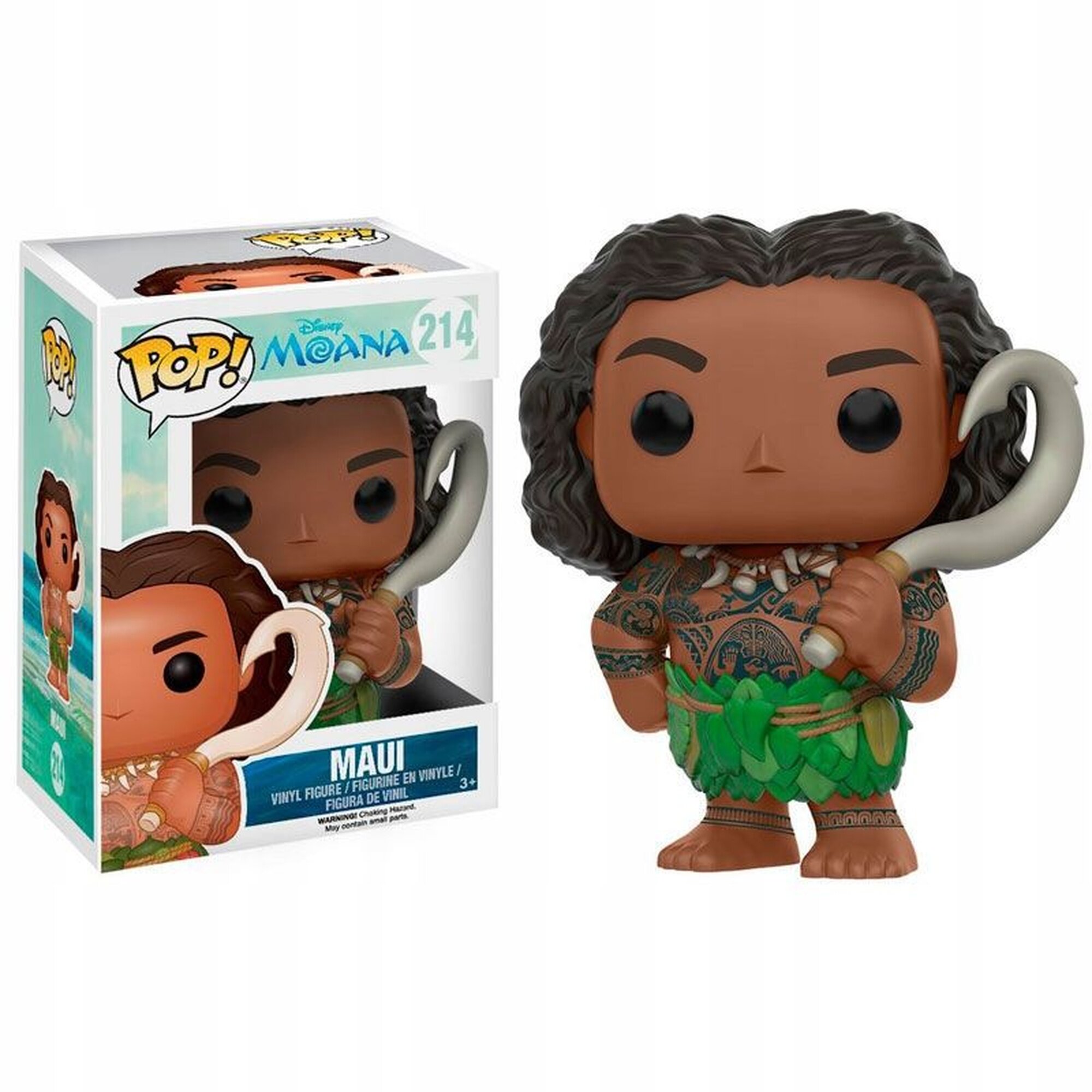 Фигурки Funko Pop - Коллекционная фигурка DISNEY MOANA VAIANA Мауи - Фанко 214
