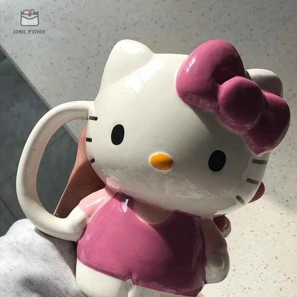 Кружка «Hello Kitty» 300 мл, керамическая, с рисунком, для чая и молока, детская, подарок для девочек