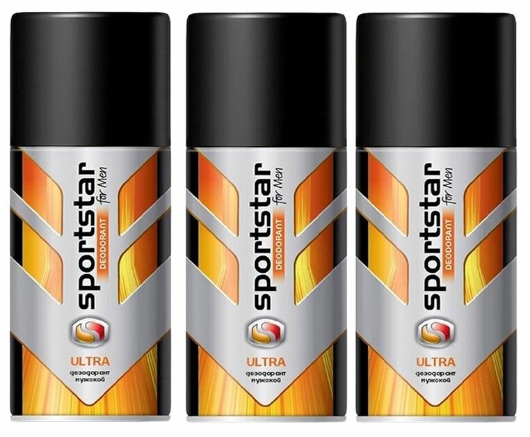 Дезодорант SportStar ULTRA Ultra (3уп по 175мл)