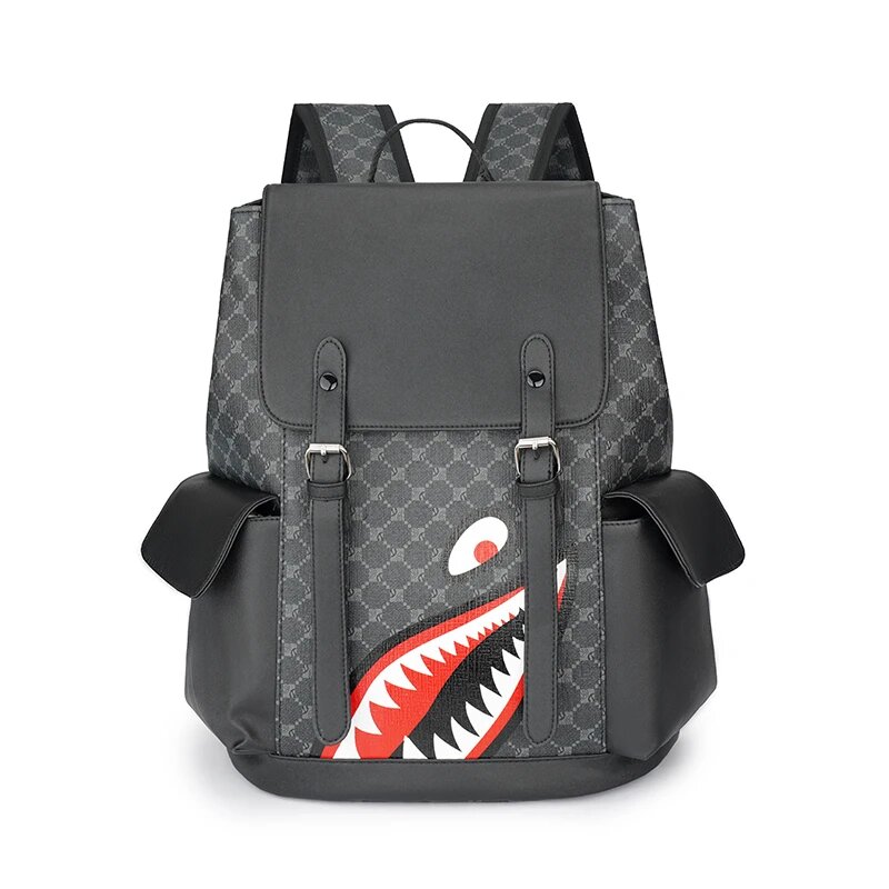 Рюкзак мужской большой емкости с принтом из искусственной кожи мужской рюкзак дорожная сумка школьная сумка mochila mochilas de hombre рюкзаки bolsos 119