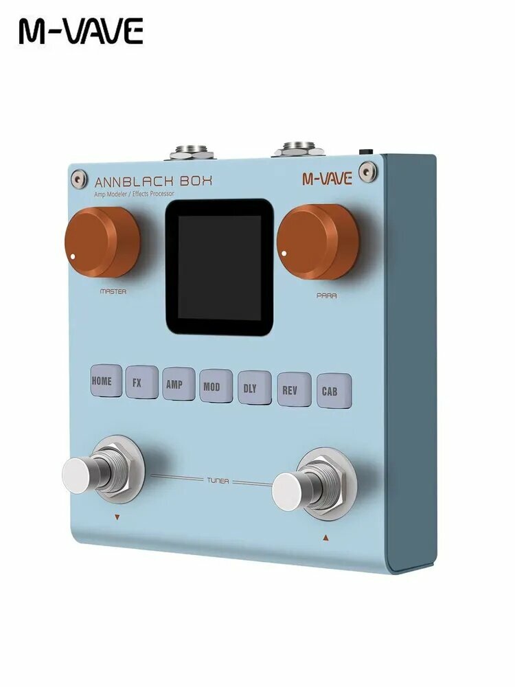 Гитарный усилитель M-VAVE "AnnBlackbox", перезаряжаемая модель с мультиэффектами