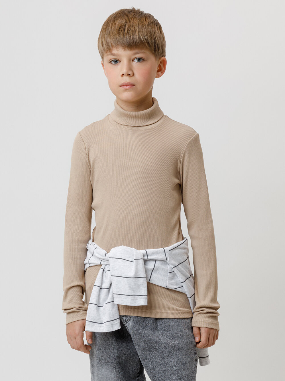 Водолазка КР 301477/темно-бежевый 1304 к576