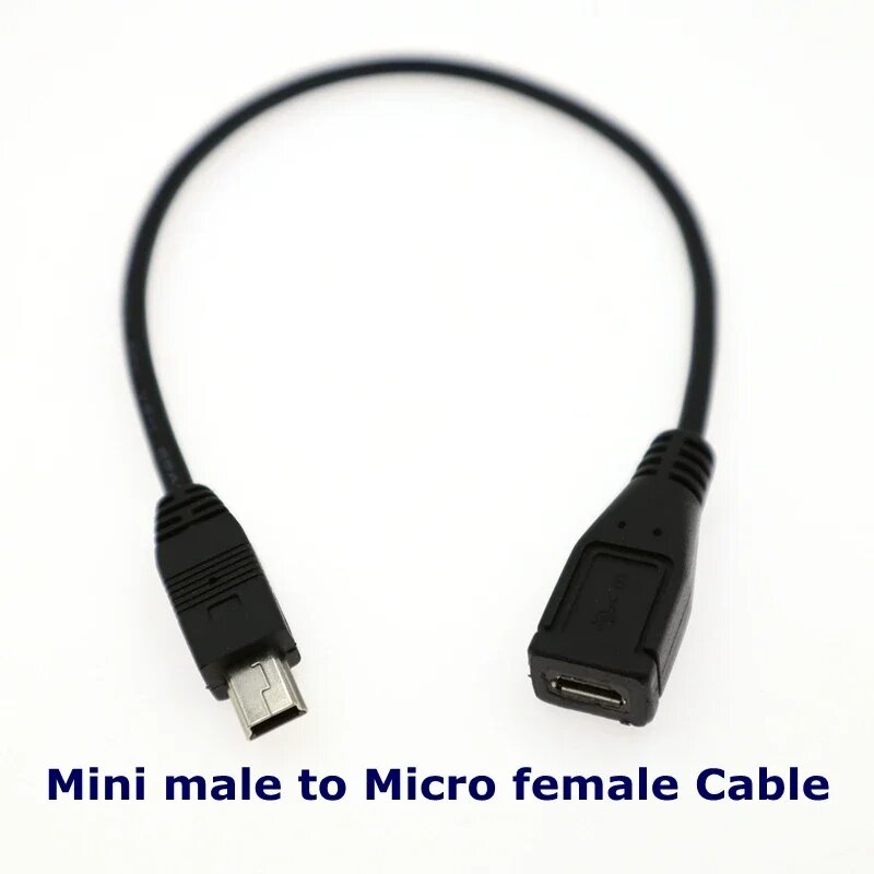 Кабель-переходник CableCC Micro USB Mini USB 2.0 Mini M Micro F