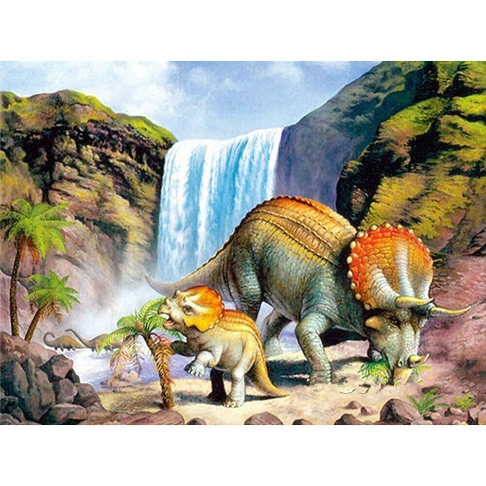 Пазл Castorland MINI Сказки Динозавры 120 элементов в ассортименте А-12022-D 1726 для детей и взрослых 3 +