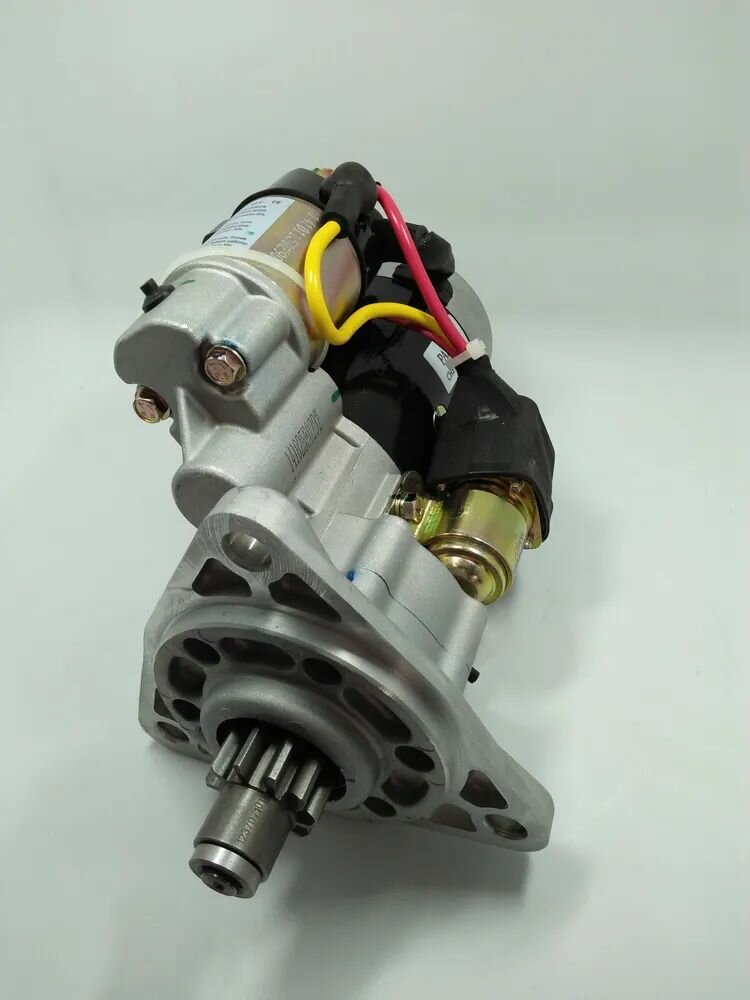 Усиленный стартер с редуктором и дополнительным реле 12В 4,9 кВт 11010085М, МТЗ-80/82, Т-40, Т-25, Т-16