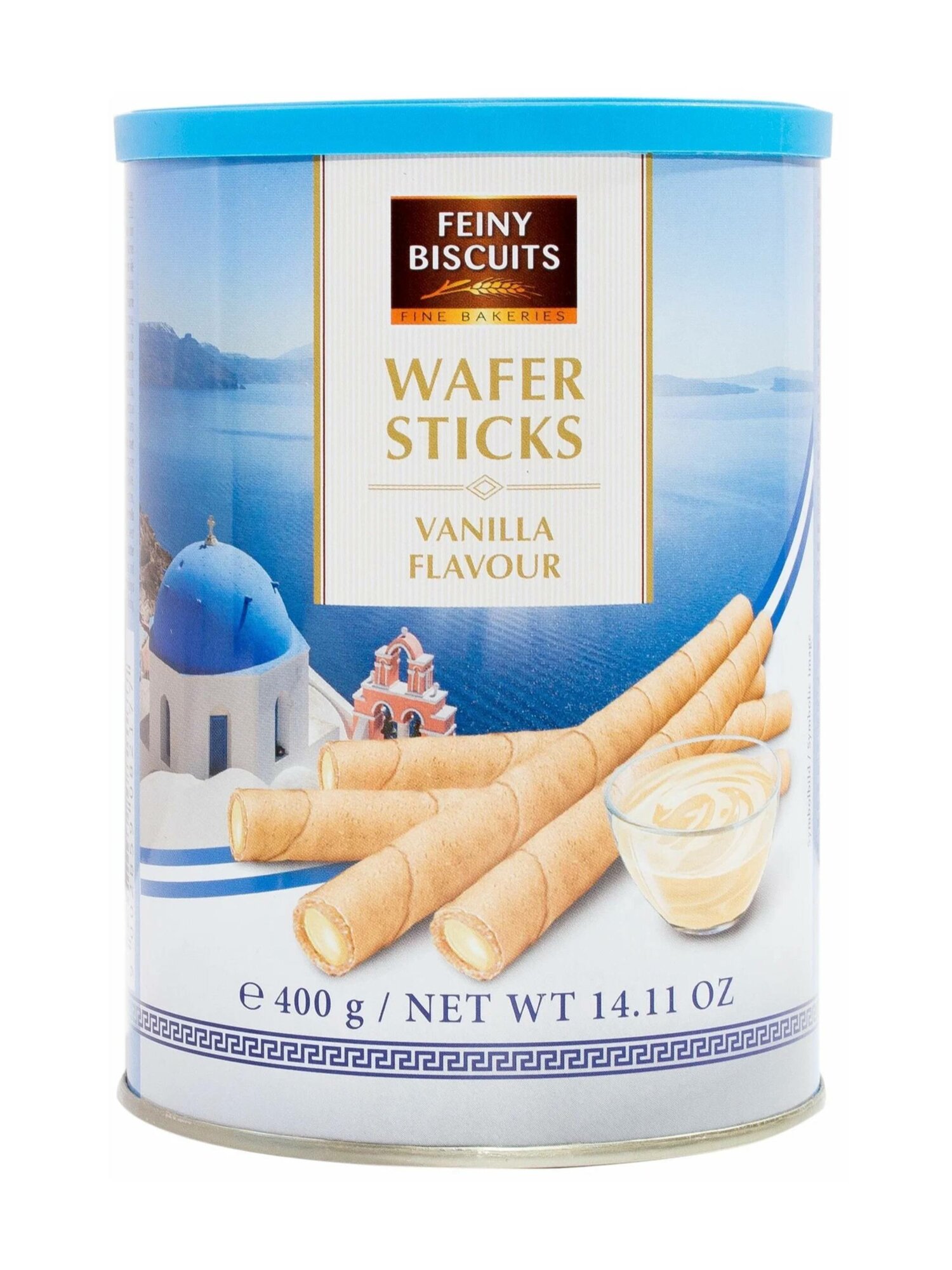 Вафельные трубочки с ванильным кремом Feiny Biscuits 400г