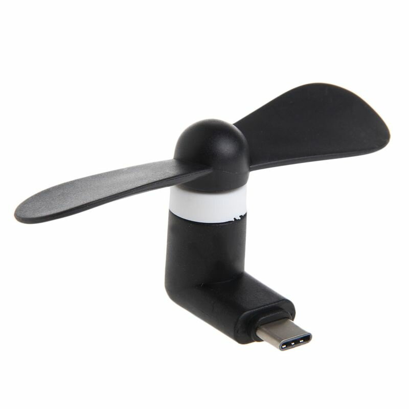 Портативный мини-вентилятор типа C USB карманный интерфейс Охлаждение мобильного телефона для улицы и офиса