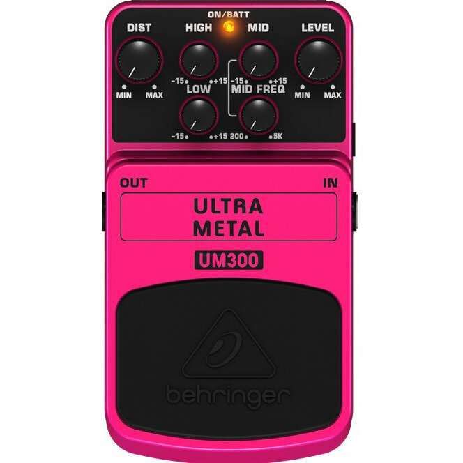 Педаль эффектов для электрогитары BEHRINGER UM300 Одноблочный прибор для гитарного амортизатора фаз