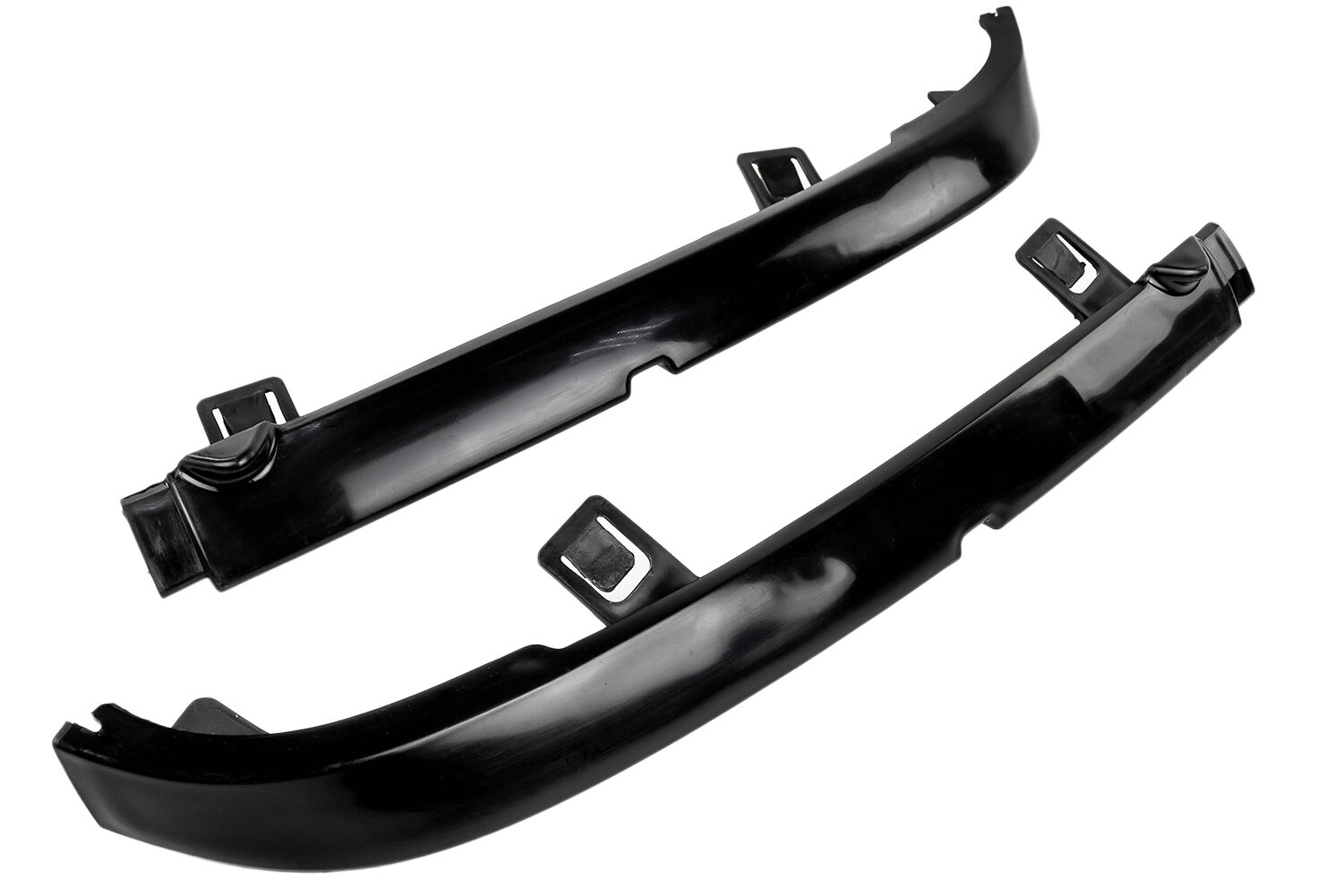 Комплект нижних накладок фар (ресничек) на ВАЗ 2113, 2114, 2115