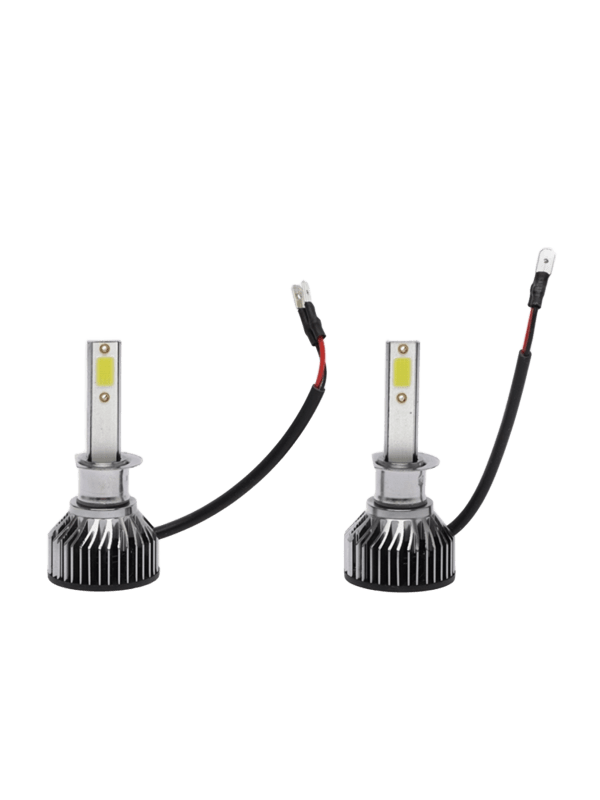 Лампы автомобильные LED V6-H11, 2LED, 6500K DC9-32V с вентилятором (BLACK) (компл 2шт ) (Original)