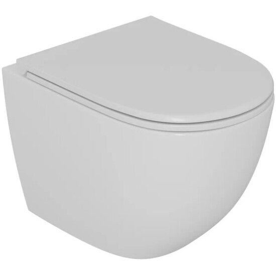 Унитаз подвесной D&k безободковый DK Matrix (DT1396016)