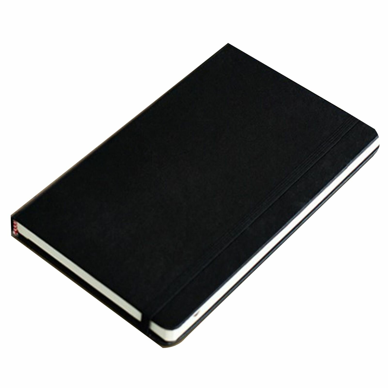 Ежедневник из искусственной кожи, плотная бумага, черный