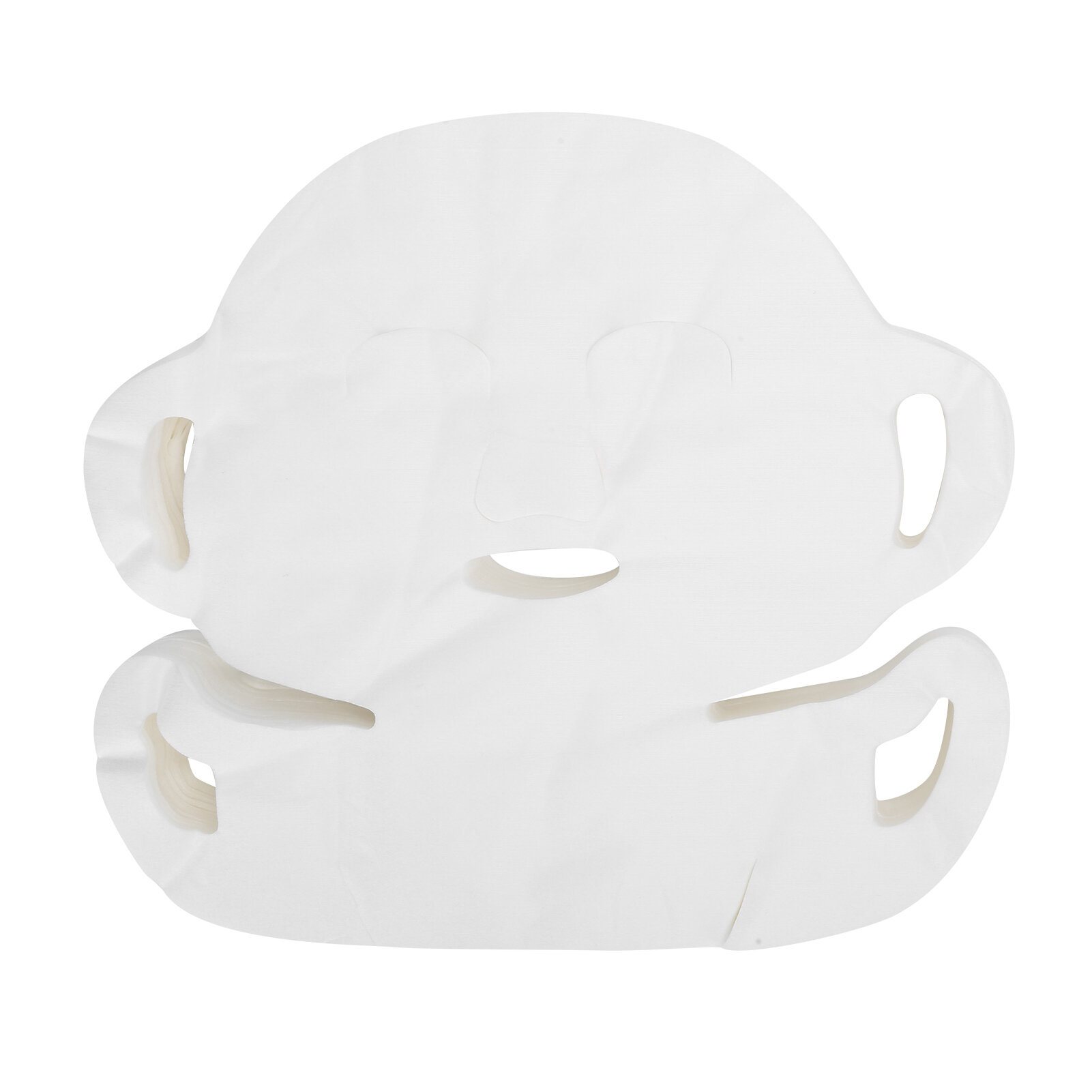 100 шт. Одноразовая маска для лица бумага Diy Cotton Face Cone Caring Увлажняющие аксессуары