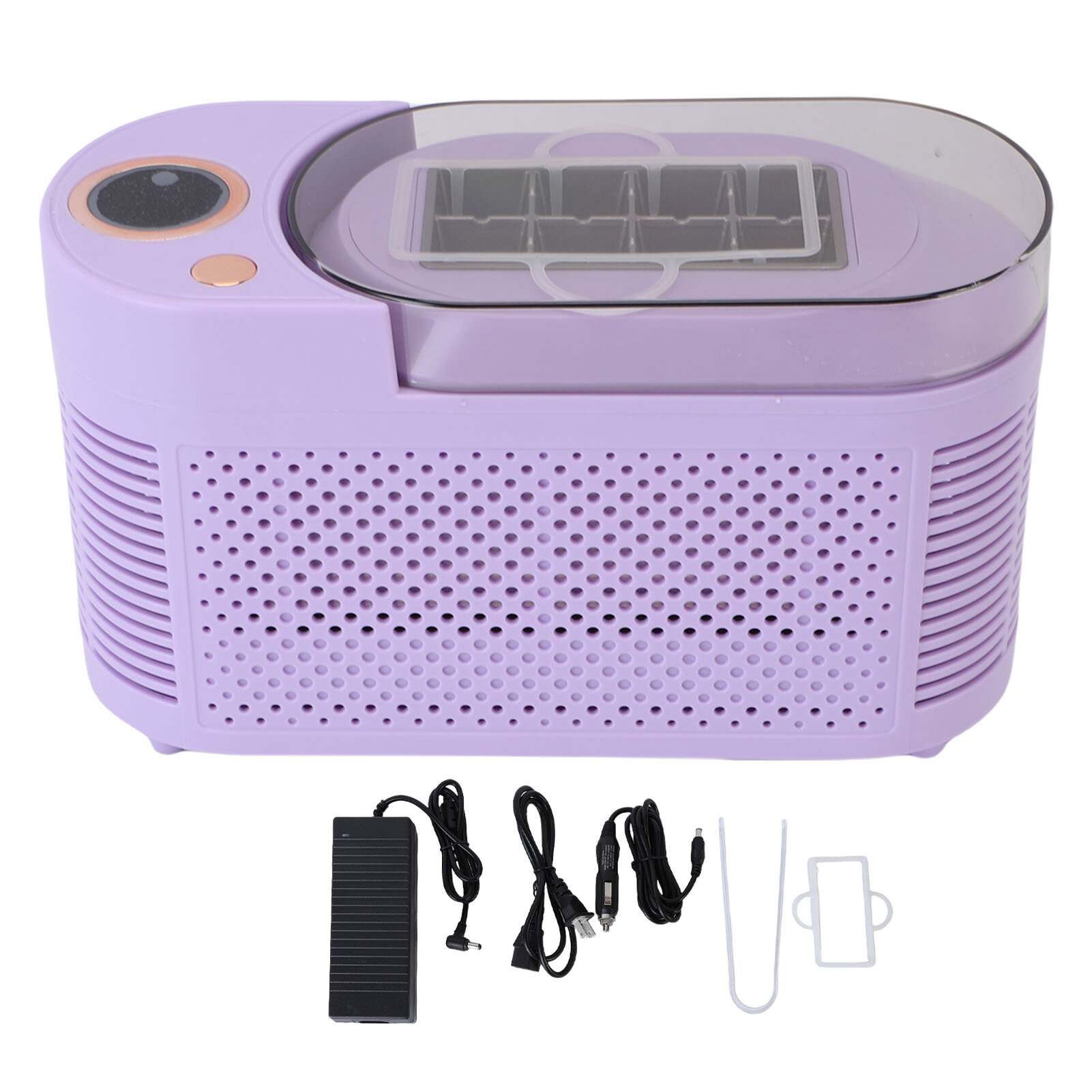 Countertop Ice Maker Machine 8 Cubes Портативный мини -электрический щит 120 Вт для домашнего автомобиля Используйте плагин США