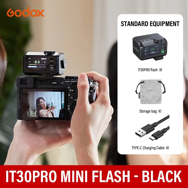 GODOX iT30 Pro вспышка черная For Sony, IT30PRO-Black