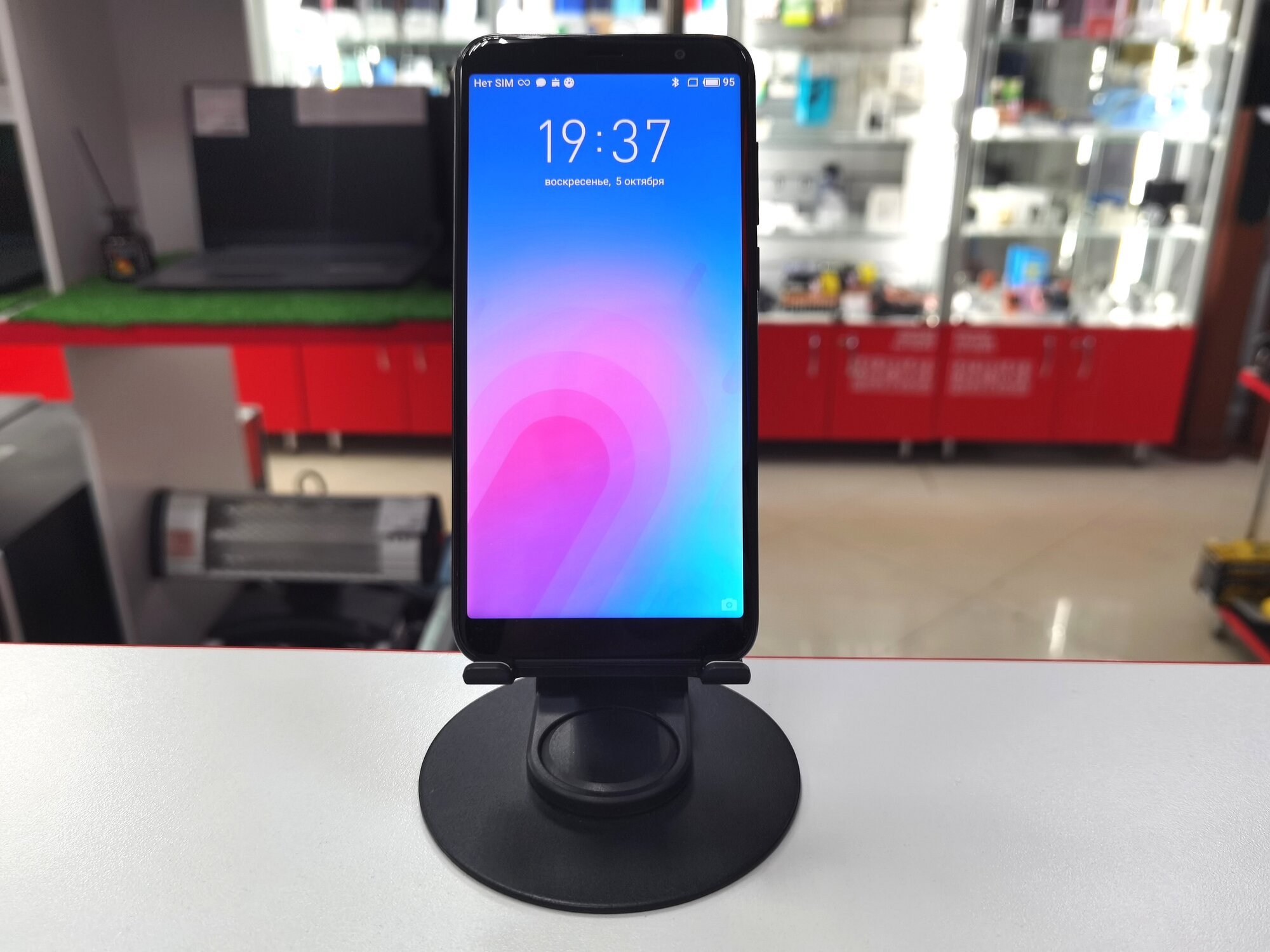 Смартфон Meizu M6T, 2 Гб, 16 Гб, камера 13 МП, экран 5,7", черный