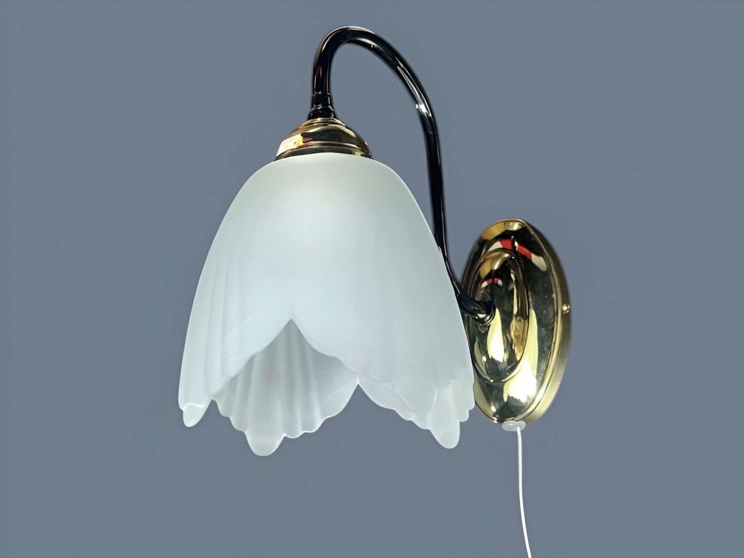 Светильник настенный бра классическое винтаж цветок СССР