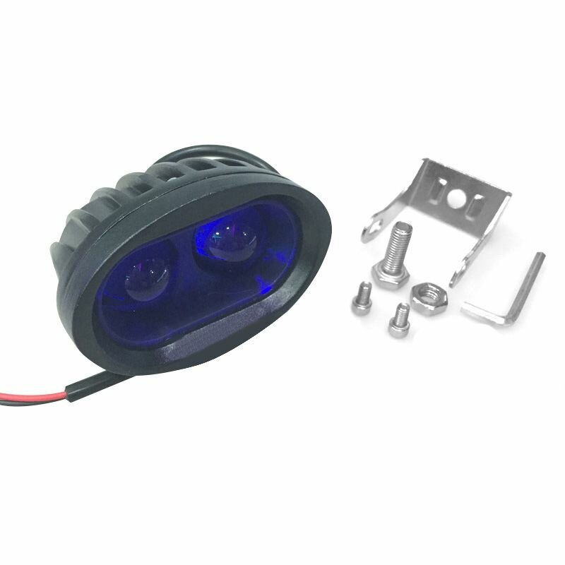 Светодиодный фонарь для погрузчика 20 Вт, синий, алюминиевый корпус, водонепроницаемый