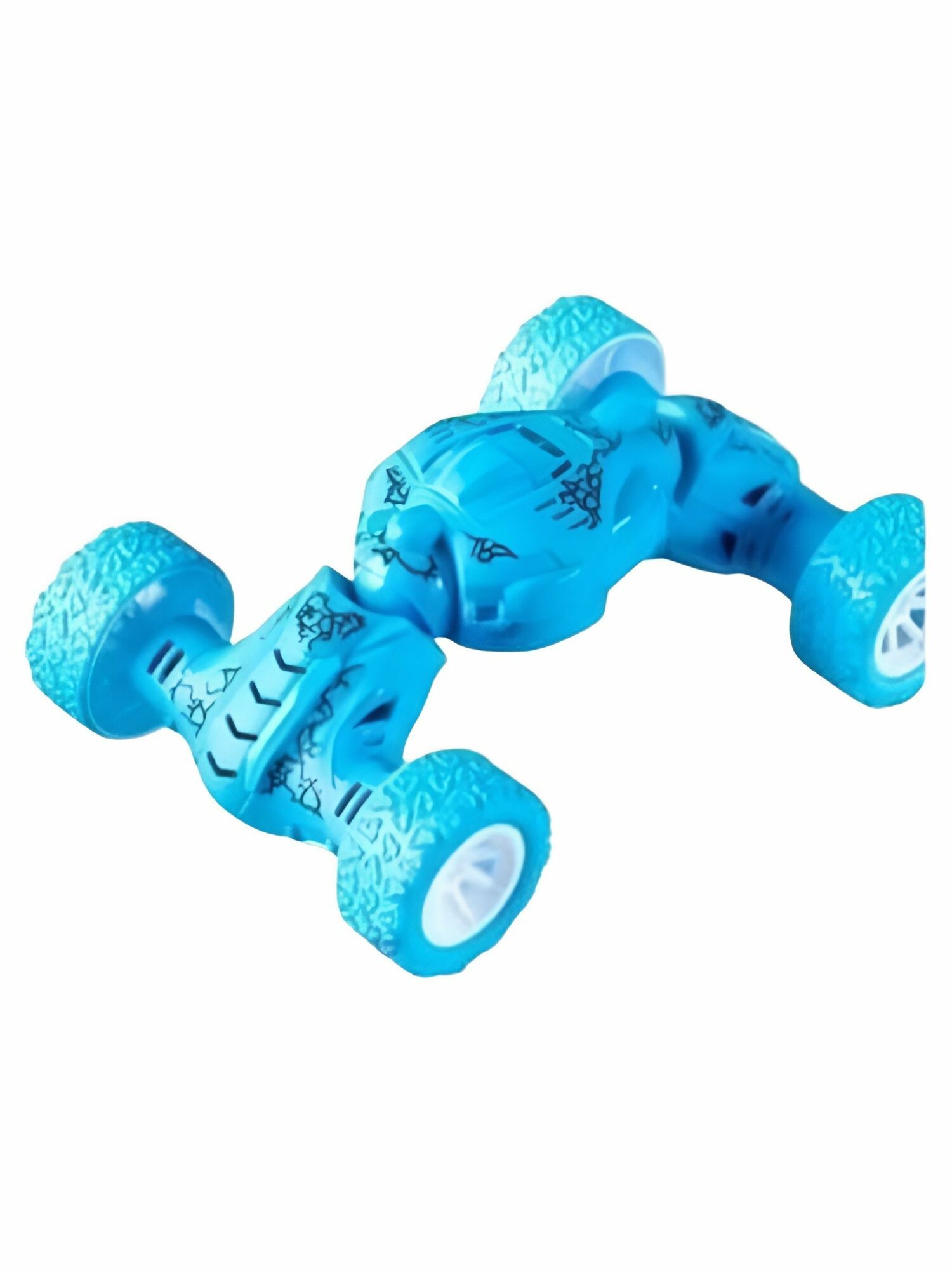 Инерционная багги-машинка 4WD с экологичным корпусом для трюков и прыжков