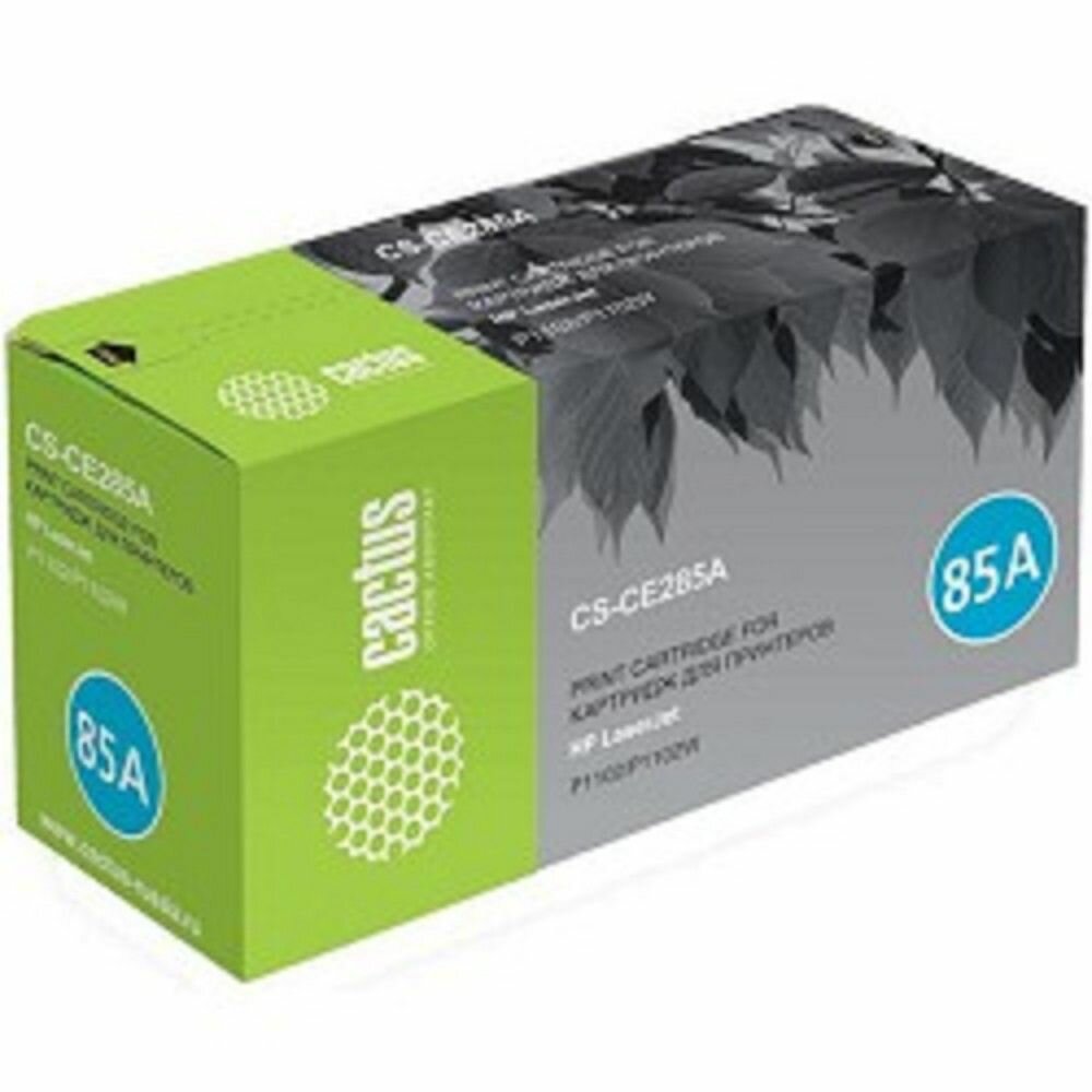 Cactus расходные материалы CE285A Картридж для LaserJet P1102 P1102W , чёрный, 1600 стр.