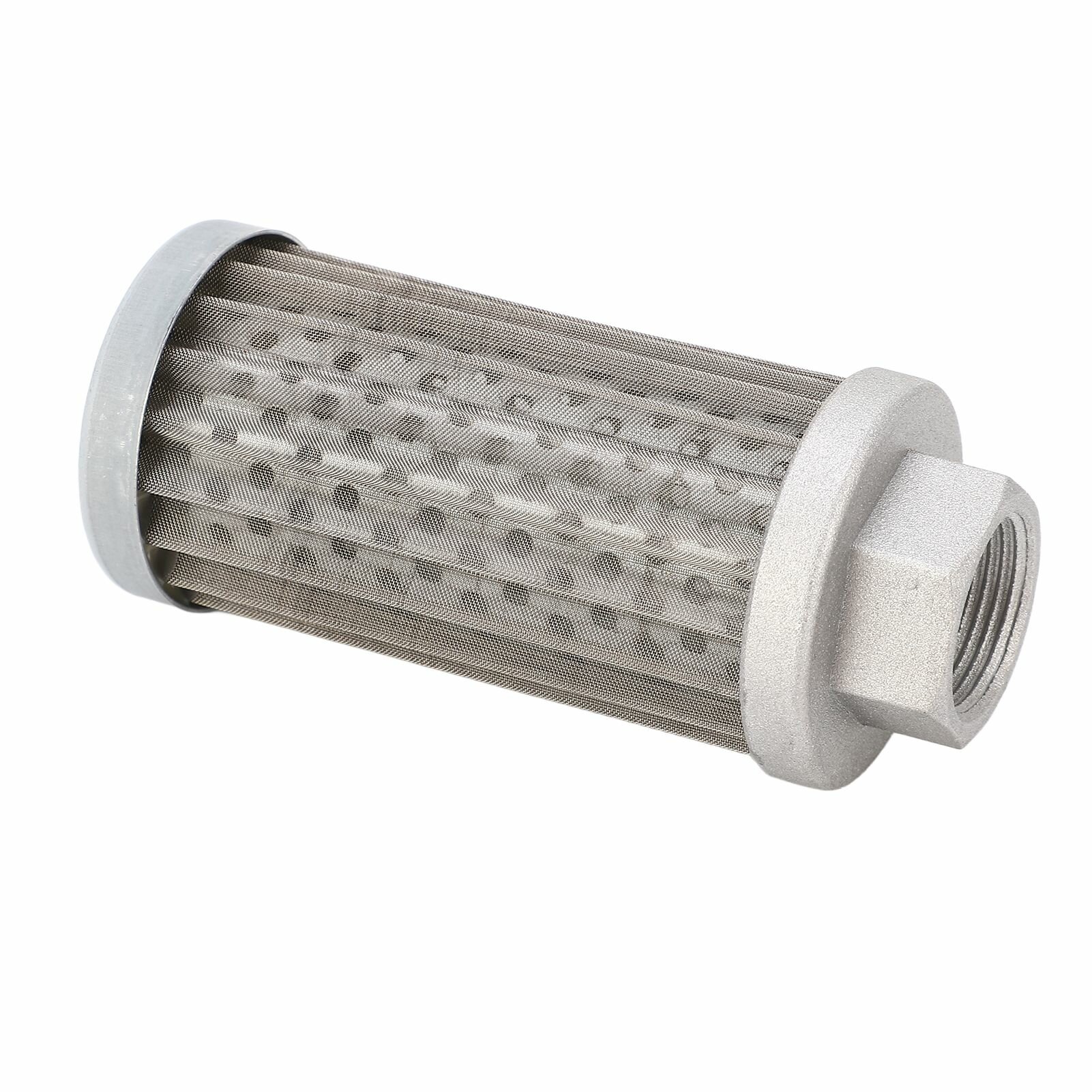 Фильтр масляный гидравлический всасывающий сетчатый металлический WU-25, фильтроэлемент для тяжелого оборудования, трубное соединение