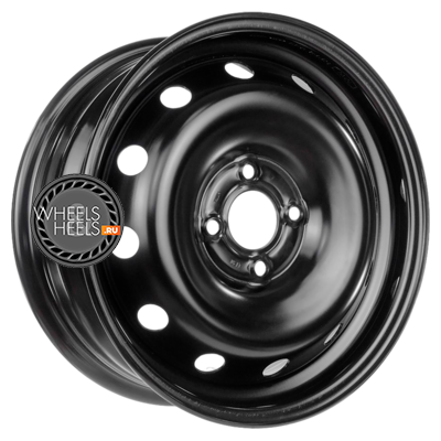 Диск автомобильный стальной Magnetto 15003 AM New 15x6 4x100 et46 dia54.1 Black