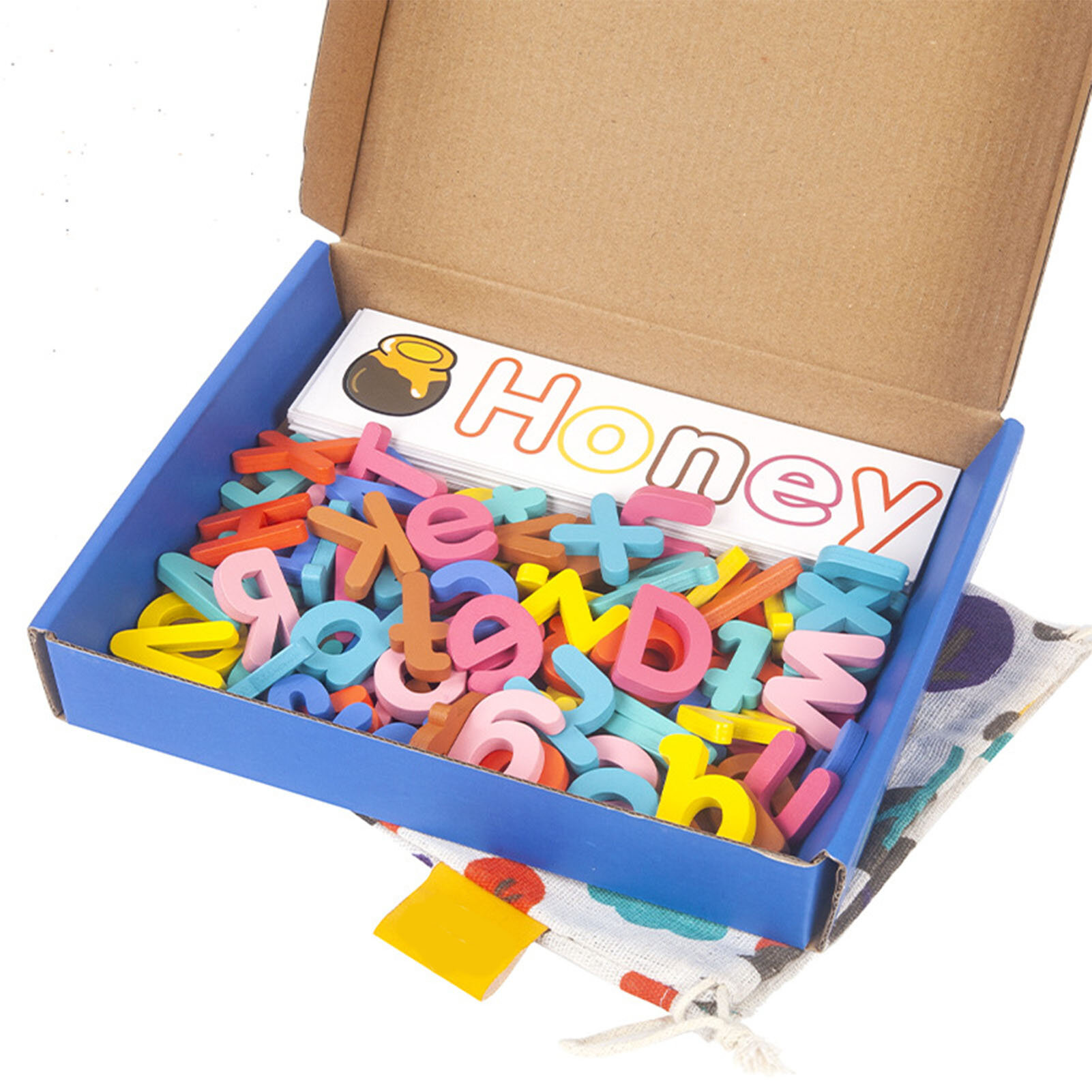 Развивающая деревянная игрушка для обучения буквам, подходящая для дошкольников и начального образования