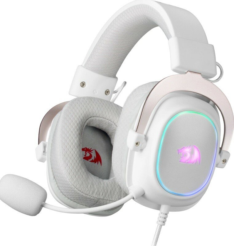 Гарнитура Redragon Zeus X RGB, 7.1, USB, белый 70800