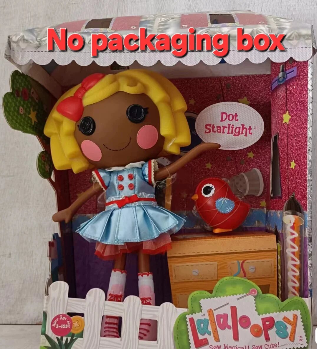 Lalaloopsy кукла из пластика