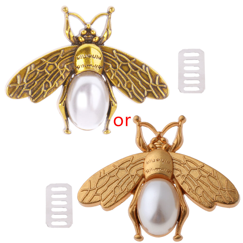 Багажная металлическая декоративная пряжка little bee