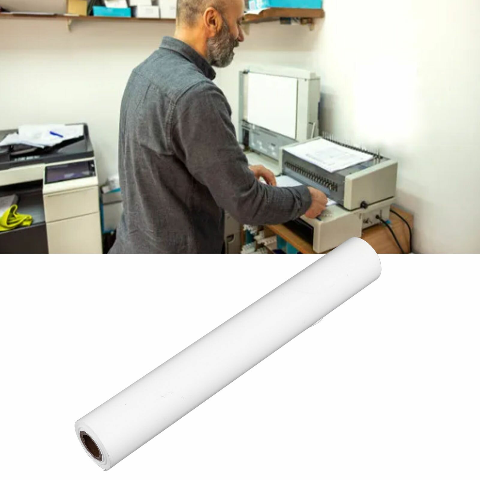 Термобумага А4, 26,2 фута, для термопринтера,