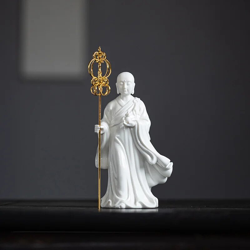 Керамическая статуэтка Будда Ksitigarbha, цвет 3