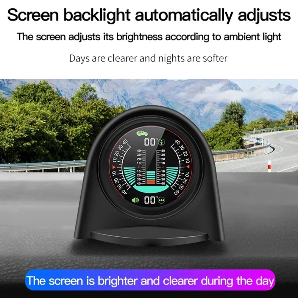 Универсальный X94 автомобильный проекционный дисплей, цифровой инклинометр, GPS, измеритель наклона, измеритель уровня, индикатор наклона, аксессуары для шнура питания