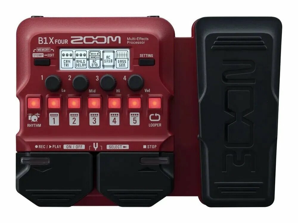 Басовый процессор Zoom B1x Four