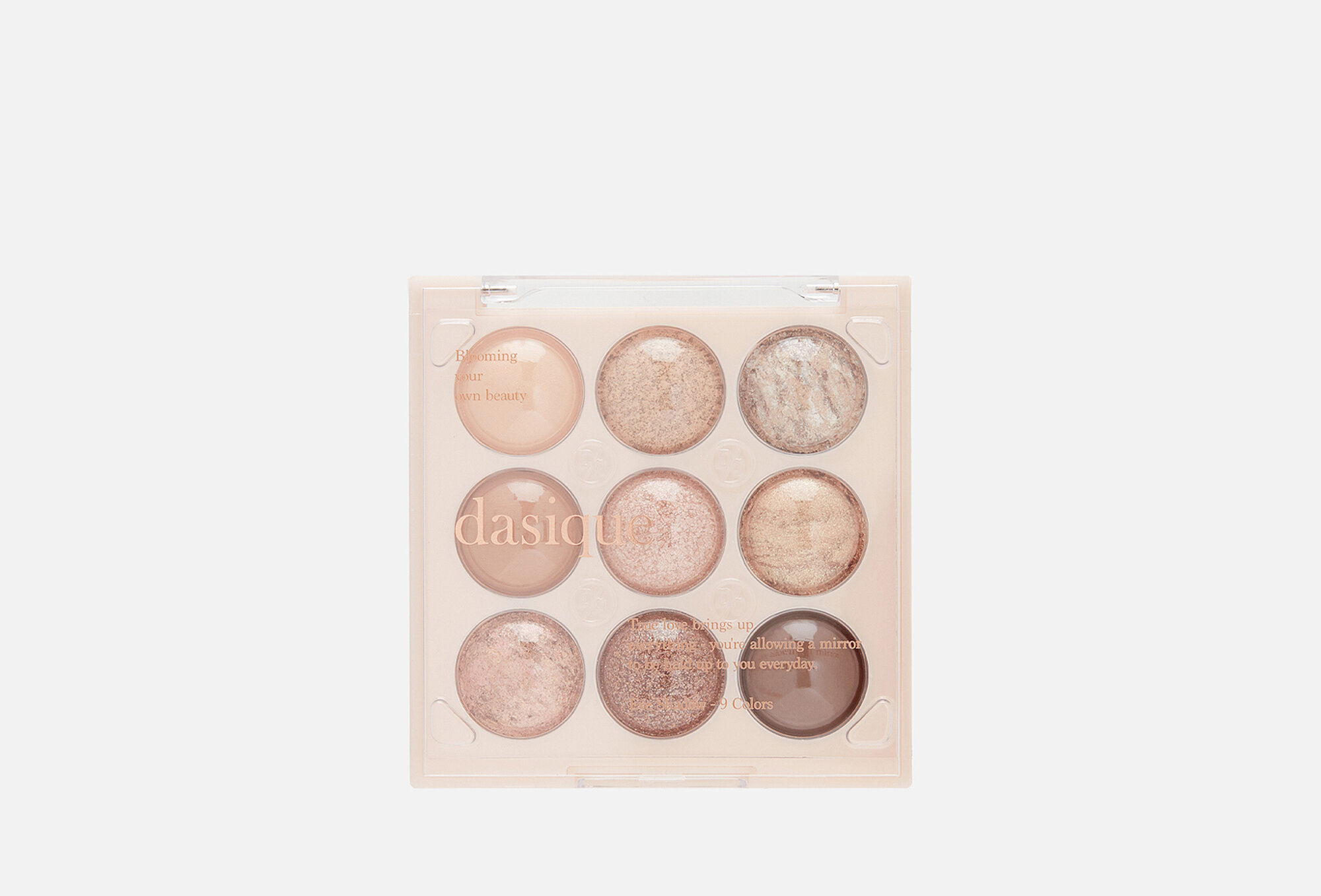 Палетка теней для век DASIQUE Shadow Palette 21, Almond vanilla