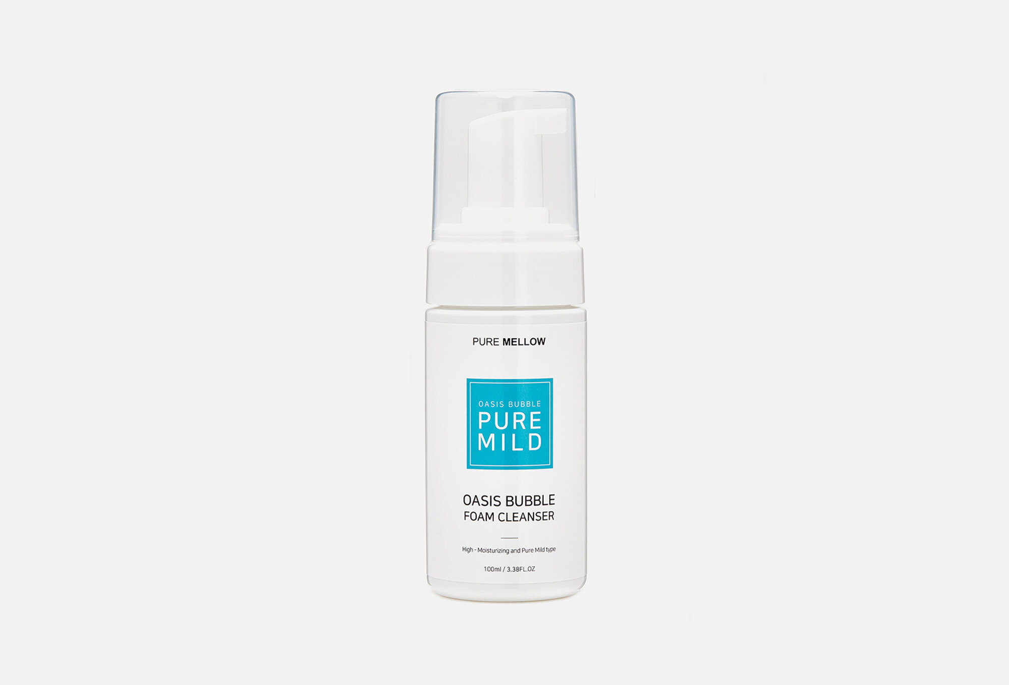 Мусс-пенка для умывания PURE MELLOW OASIS BUBBLE MILD FOAM CLEANSER 100 мл