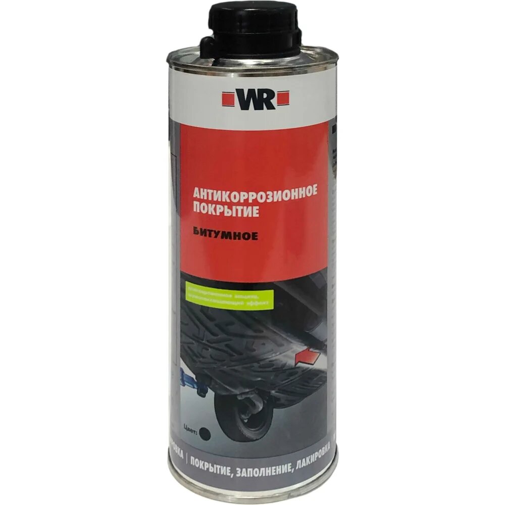 Wurth Антикор битумный черный 1000мл 1892072201092 1