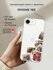 Чехол на Apple iPhone 16e/17e / Айфон 16е/17e с принтом "Весенние фото - 8 марта...