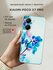 Чехол на Poco X7 Pro / Поко X7 Про с принтом "Голубая орхидея"