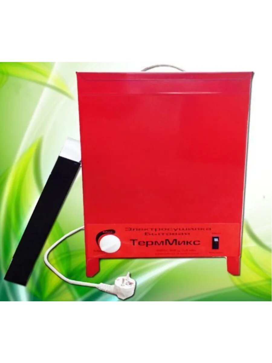 Сушилка электрическая для овощей и фруктов 4 500Вт Красный