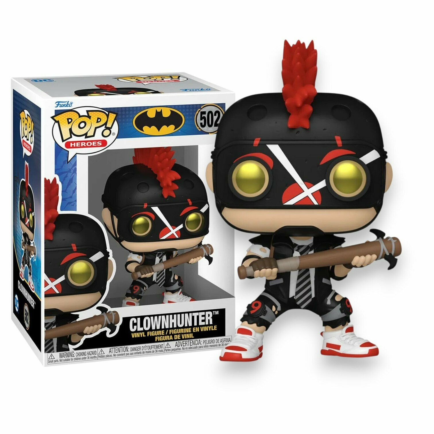 Фигурка Funko Pop! коллекционная Клоун-охотник из комикса "Batman War Zone" 502 (Фигурка Фанко Поп)
