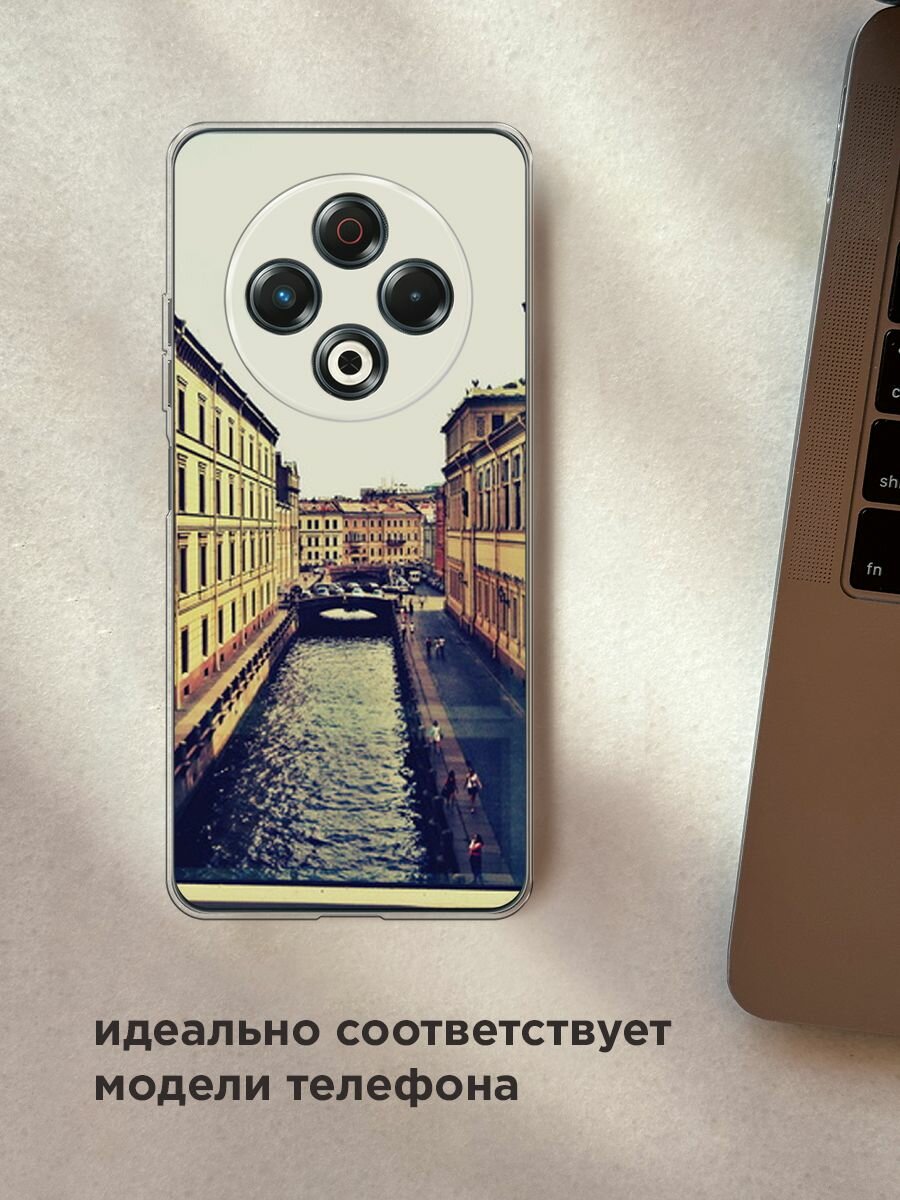 Чехол на Tecno Spark 30 / Текно Спарк 30 с принтом "Санкт-Петербург" — фото 1
