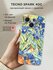Чехол на Tecno Spark 40C / Текно Спарк 40C с принтом "Ирисы Ван Гог"