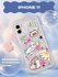 Чехол на Apple iPhone 11 / Айфон 11 с принтом "Космокотики", прозрачный