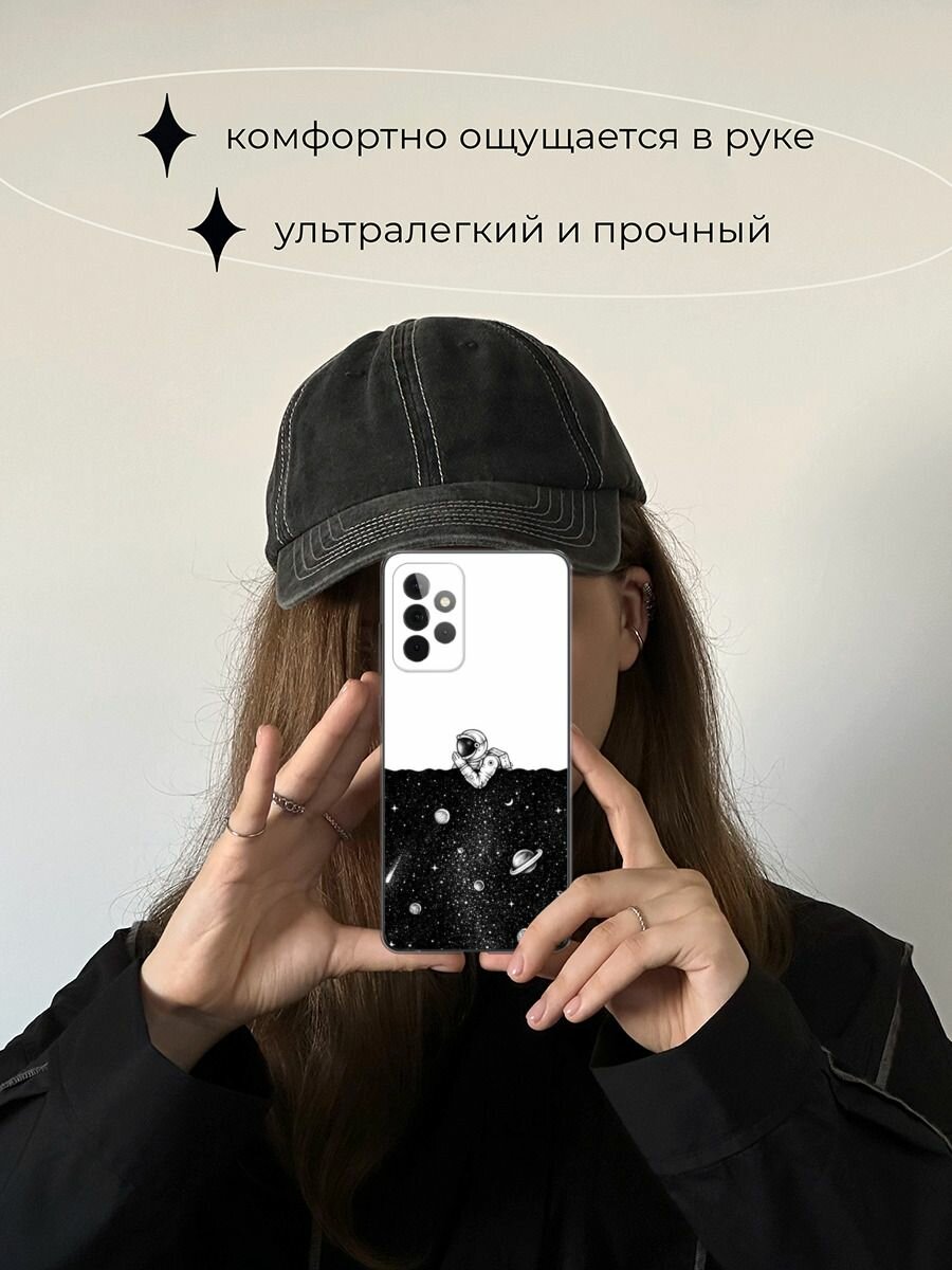 Чехол на Samsung Galaxy A72 / Самсунг Галакси А72 с принтом "Космический сон" — фото 1