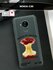Чехол на Nokia C30 / Нокия C30 с принтом "Съеденное яблоко 2", прозрачный